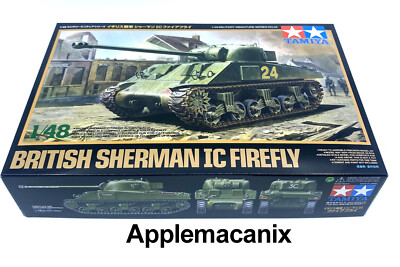 Tamiya 1/48 Scale British Sherman IC Firefly Tank WWII Model Sprue NEW ...