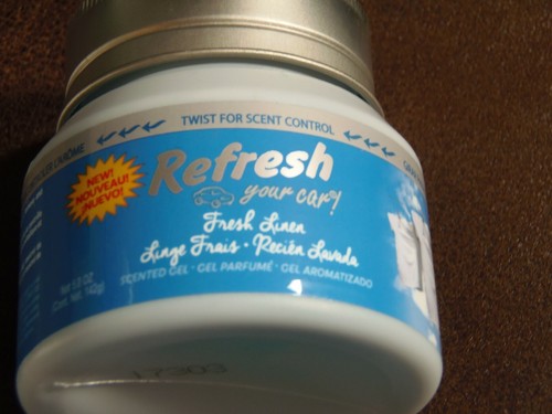 Refresh Your Car! Gel Jars, Fresh Linen Scent, 5 oz (APO-39) | eBay