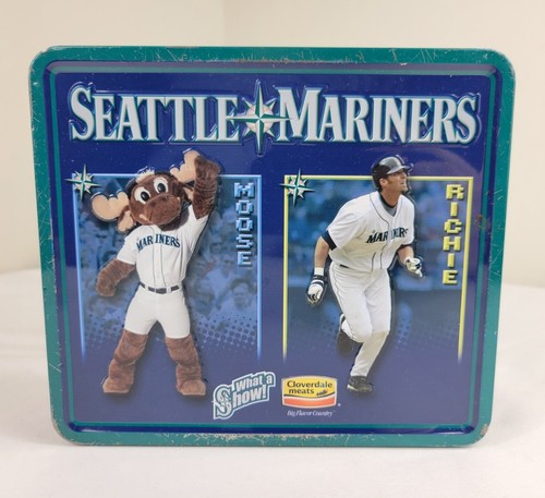 Vintage Seattle Mariners MLB Baseball Lunch Box Tin | eBay