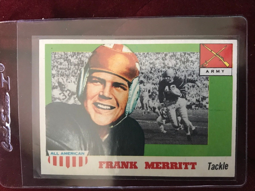 1955 Topps Set Break All American Frank Merritt SP #55 NM CENTERED | eBay