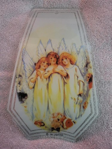 Vintage OK Lighting THREE ANGELS Touch Lamp Replacement Panel | eBay