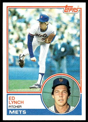 1983 Topps Ed Lynch New York Mets #601 | eBay