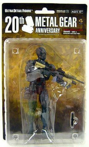 MEDICOM Toys 20th Metal Gear Solid Snake MGS 4 Octocamo Face Mask Ver ...
