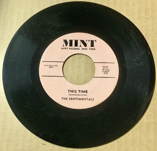 Sentimentals 1972 NORTHERN SOUL 45 This Time / I Want To Love You MINT ...