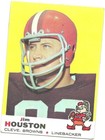 1969 Topps Jim Houston 121 Cleveland Browns Football | eBay