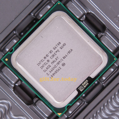 Intel Core 2 Quad Q6700 SLACQ 2.66 GHz Quad-Core Processor CPU ...