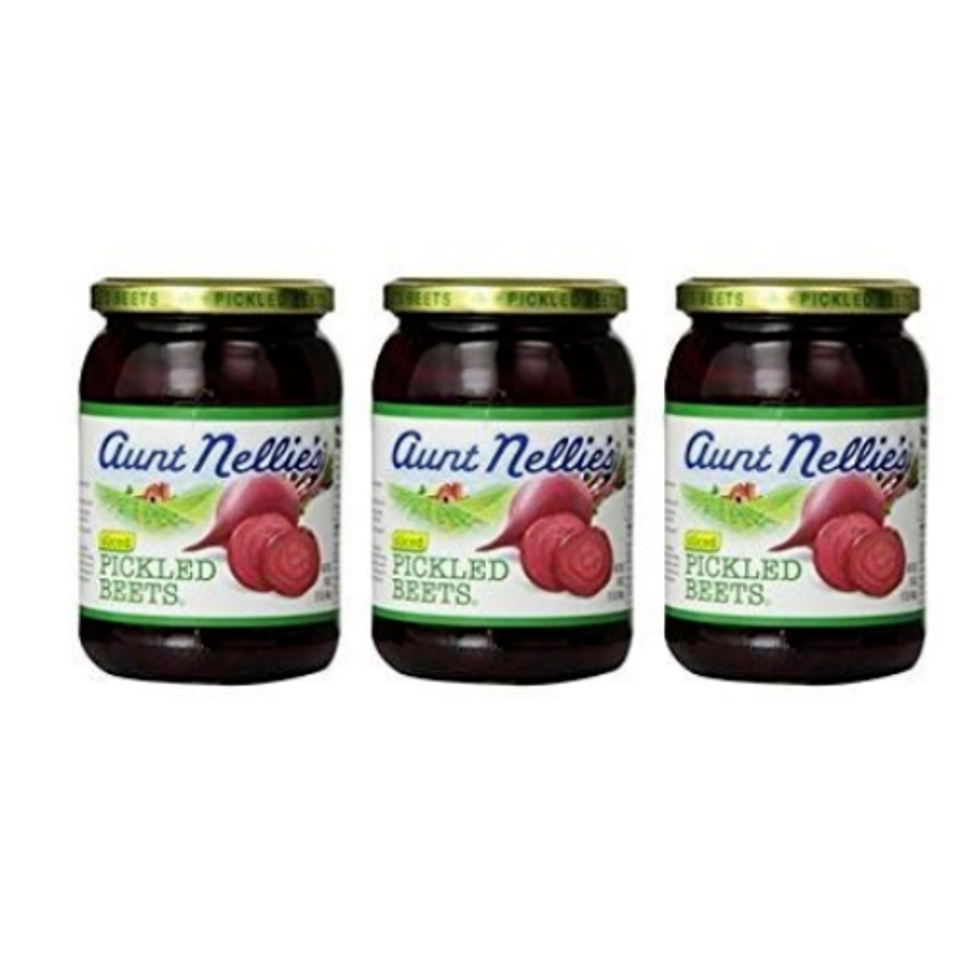 3 Pack Jars Aunt Nellie's Whole Pickled Beets 16 oz Vegetable Salad ...
