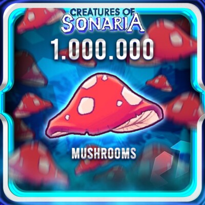 1 Million Mushrooms | Creature Of Sonaria | COS | Fast Delivery | eBay