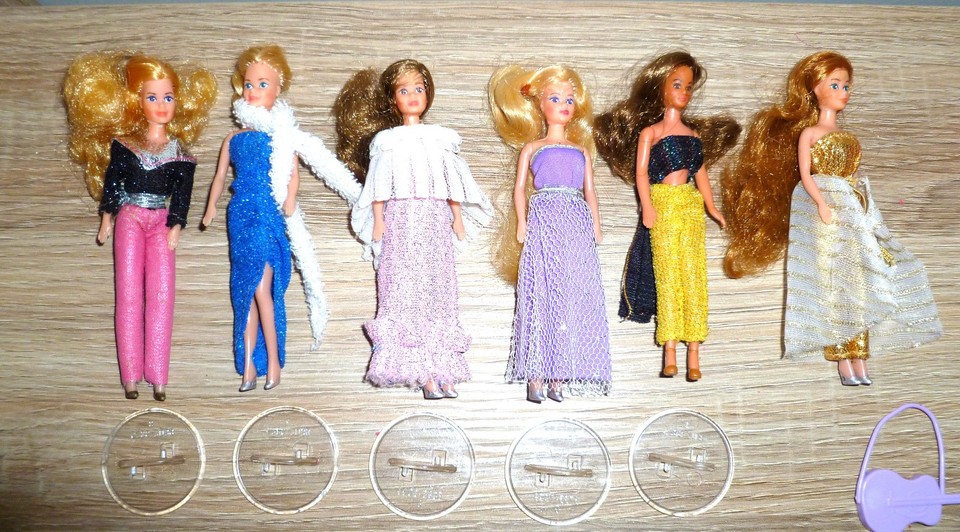Dazzle Dolls 1981 Mattel Lot of 6 Dolls + Clothes & Accessories | eBay