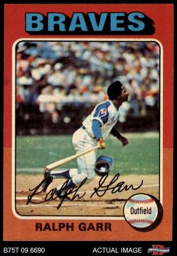 1975 Topps #550 Ralph Garr Braves 6.5 - EX/MT+ | eBay