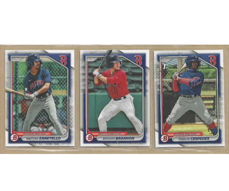 2024 Bowman BOSTON RED SOX card Team Set.....Loaded 1st & RC's | eBay