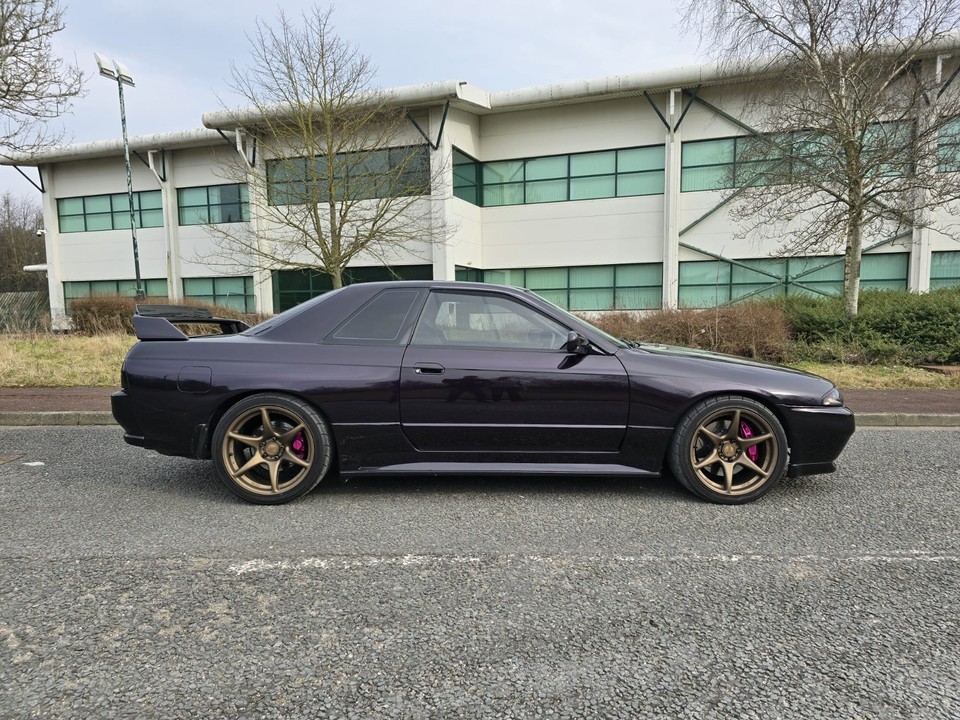 NISSAN SKYLINE R32 GTR . 1992. MIDNIGHT PURPLE. PROJECT .SPARES OR ...