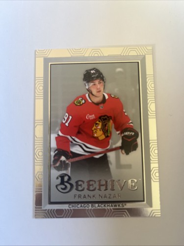 Frank Nazar 2024-25 Upper Deck Beehive Rookie #BH-20 Chicago Blackhawks ...