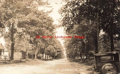 MI, Marlette, Michigan, RPPC, East Street, Photo | eBay