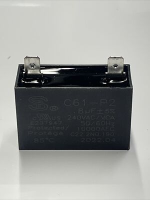 C61-P2 8uf 240 VAC E237947 SAMSUNG SVC ASSY Capacitor For NK30B3500US ...