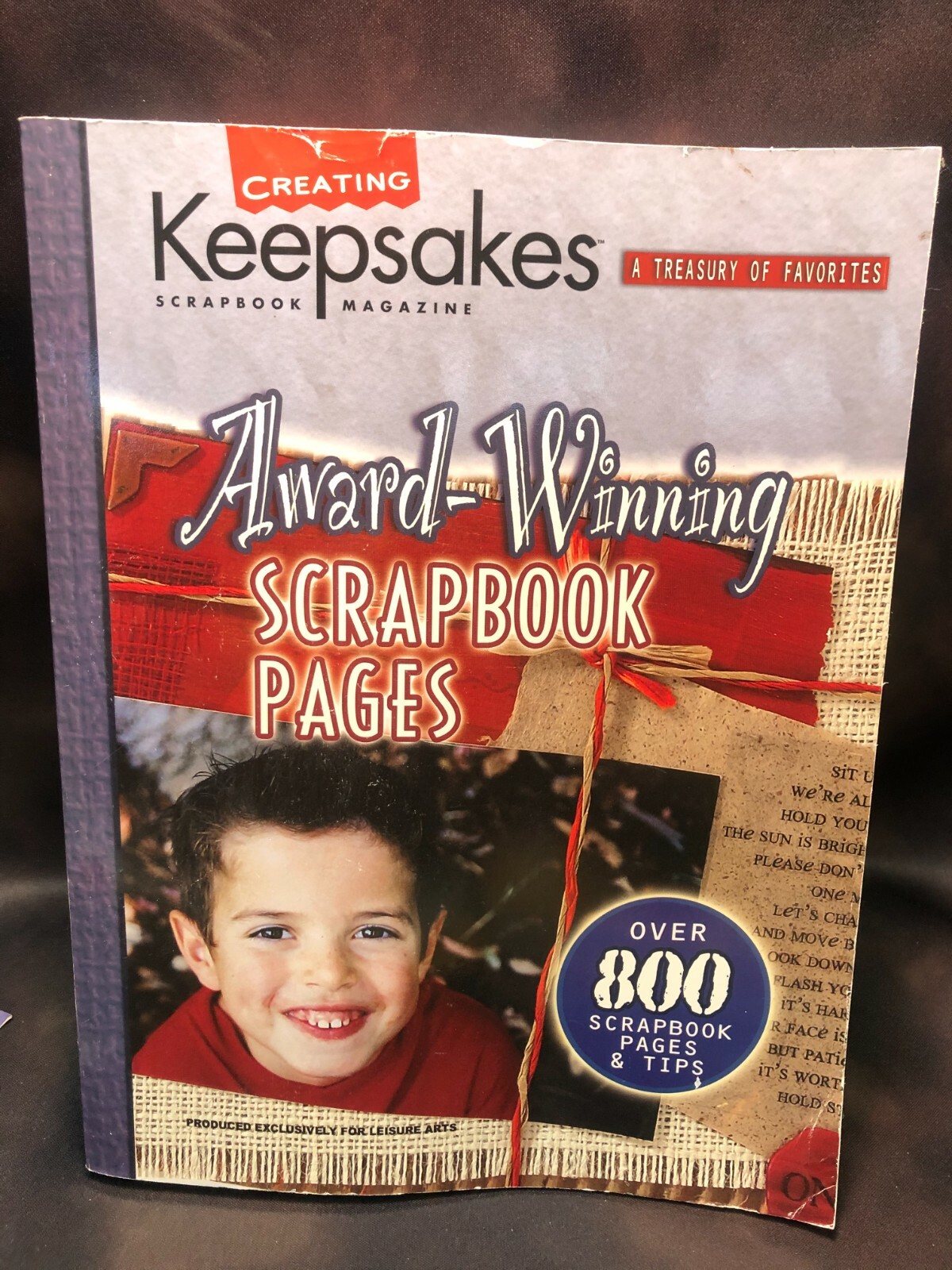 Creating Keepsakes Scrapbook Magazine Book Treasury of Favorites ...