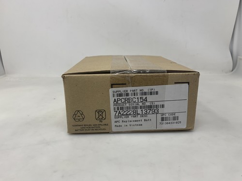 APC Schneider Apcrbc154 Replacement Battery Cartridge No. 154 for sale ...