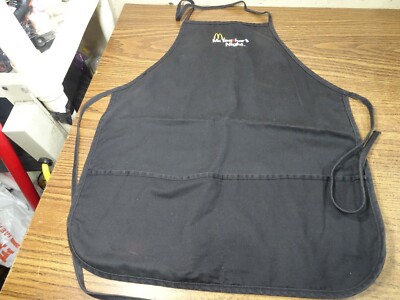 McDonalds McTeachers Night Apron School Crew Team Employee Logo | eBay