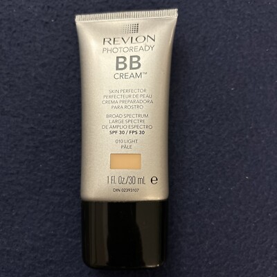 REVLON PhotoReady Skin Perfector BB Cream 010 Light Pale 1 FL Oz | eBay