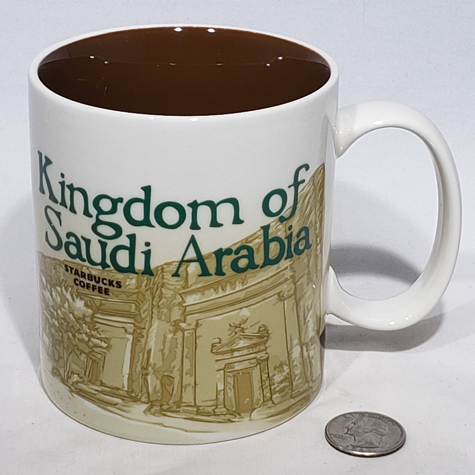 Starbucks Coffee Kingdom of Saudi Arabia Mug 16 oz 2016 EUC | eBay