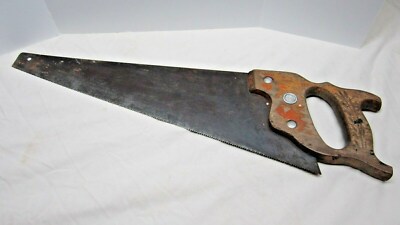 Vintage Disston Hand Saw | eBay