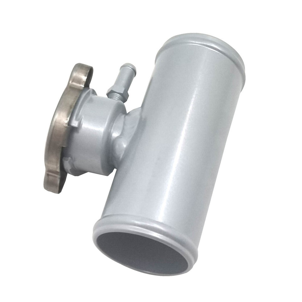 1-3/4" 45mm Universal Aluminum In Line Radiator Hose Filler Neck With ...