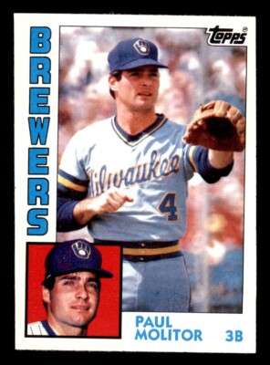 1984 Topps Baseball #60 Paul Molitor NM/MT or Better *d6 | eBay