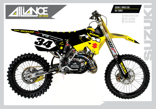 2001 2002 2003 2004 2005 2006 2007 2008 RM 125 250 Graphics SUZUKI ...