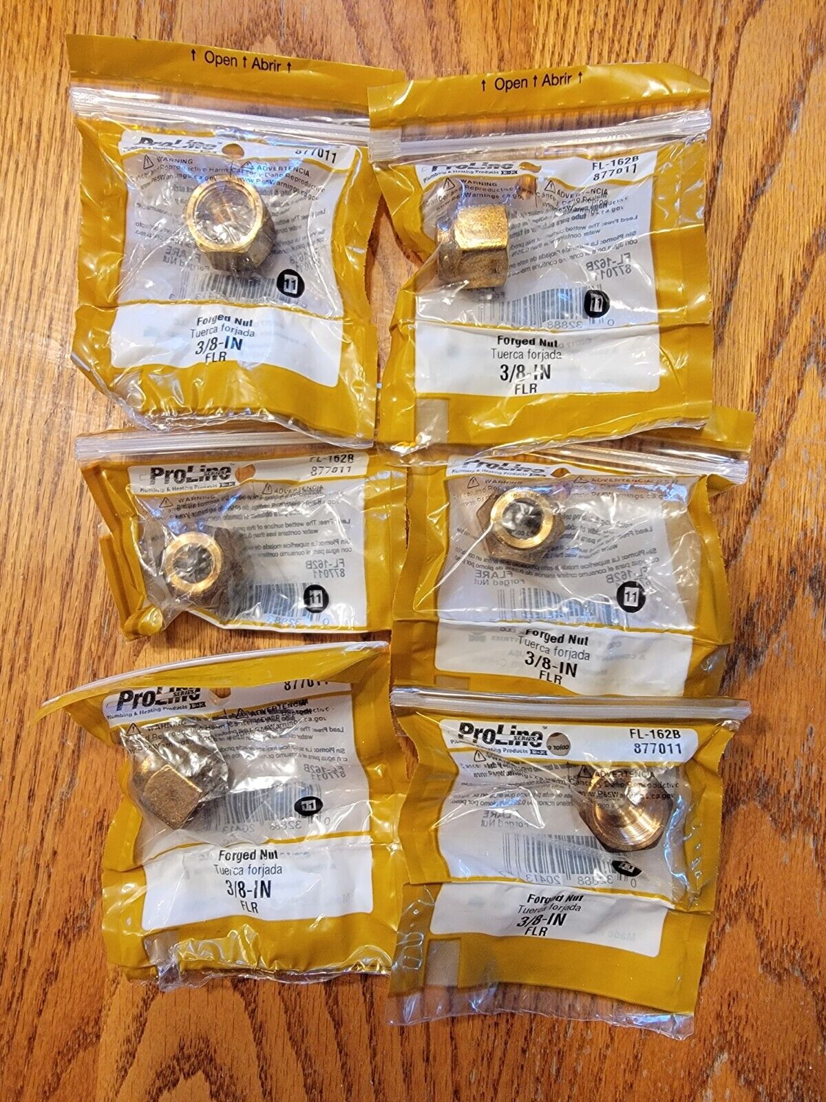 Proline Series 3/8-in Threaded Cap Fitting Lot of (6) | eBay