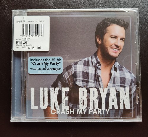 Luke Bryan Crash My Party CD New. Party Beer Fun Drink A Beer | eBay