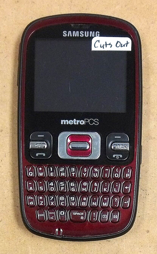 Samsung Freeform SCH-R350 - Red and Black ( MetroPCS ) Rare Cellular ...