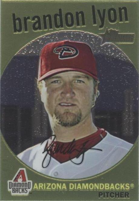 2008 Topps Heritage High Number - Chrome Brandon Lyon #C286 /1959 for ...