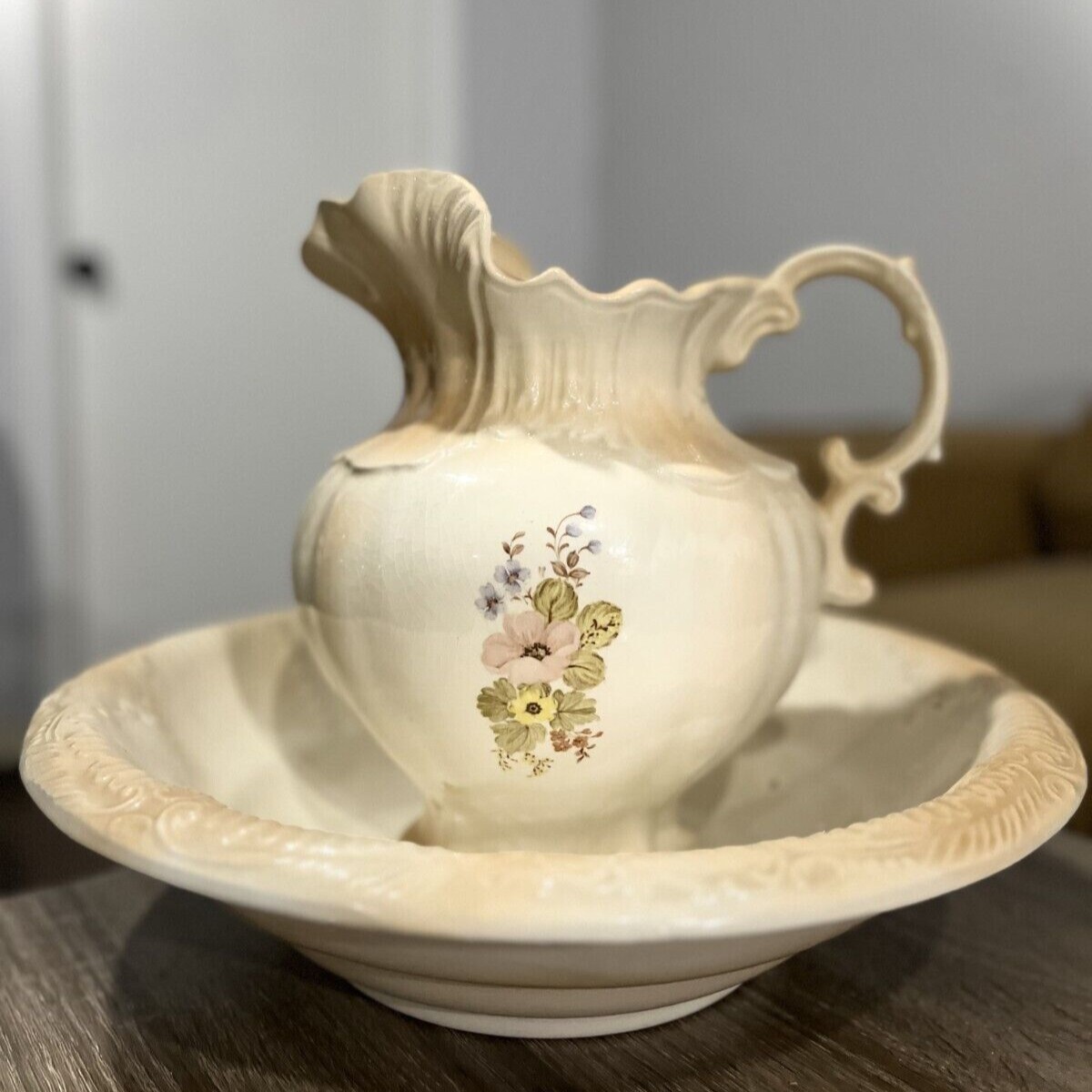 Vintage Wash Pitcher And Bowl What Is A Pitcher And Basin Called?