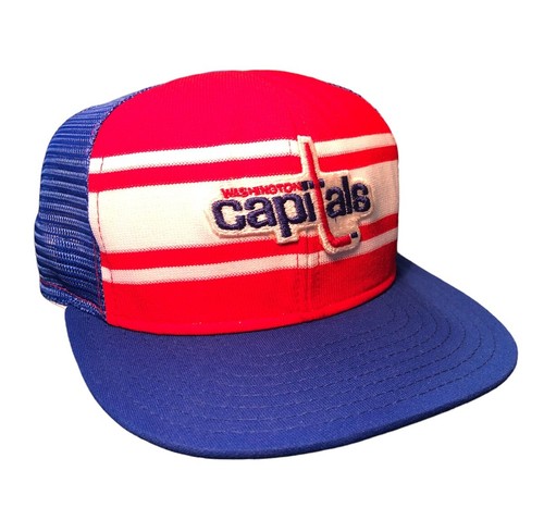 Vintage 80s Washington Capitals NHL SnapBack Mesh Trucker Hat Alexander ...