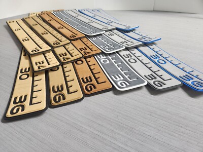 EVA Foam Fish Ruler 3M adhesive | eBay