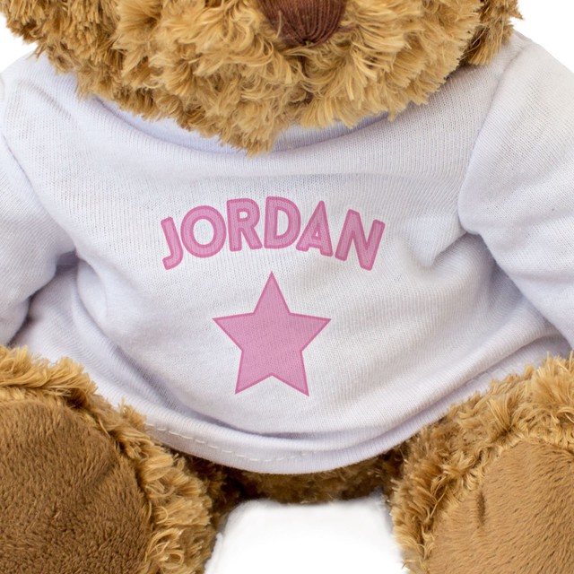 NEW - JORDAN - Teddy Bear - Cute And Cuddly - Gift Present Birthday ...