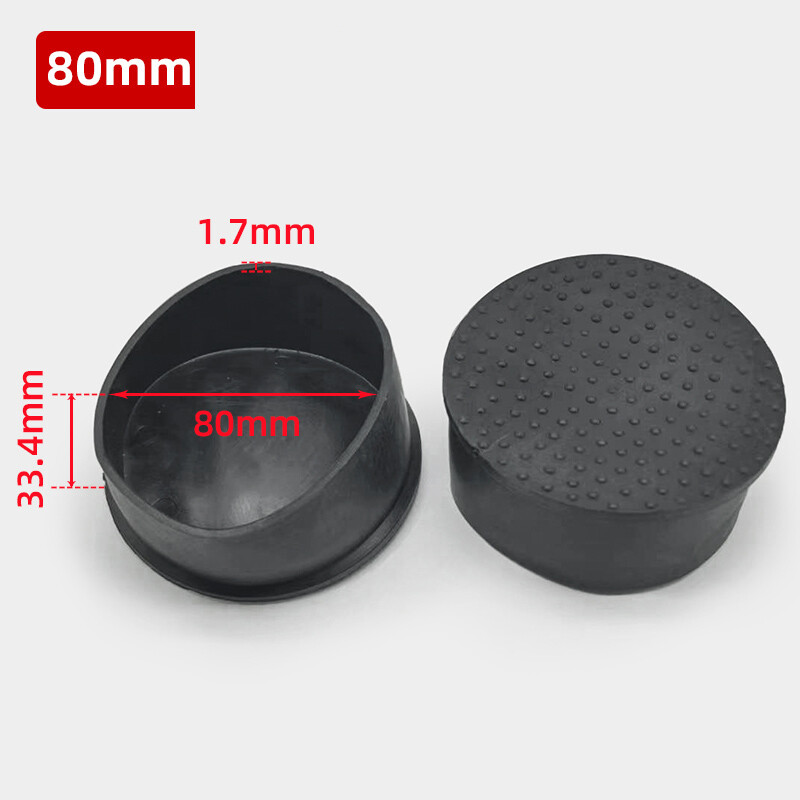 Round Plastic End Cap Black,Caps Tube Pipe PVC Blanking Cover Cap Ø 6mm ...