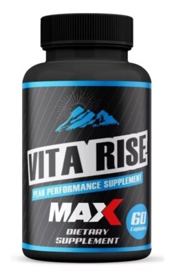 Vita Rise MAX for Men Vita-Rise Male Health Pills Enhancement Formula ...