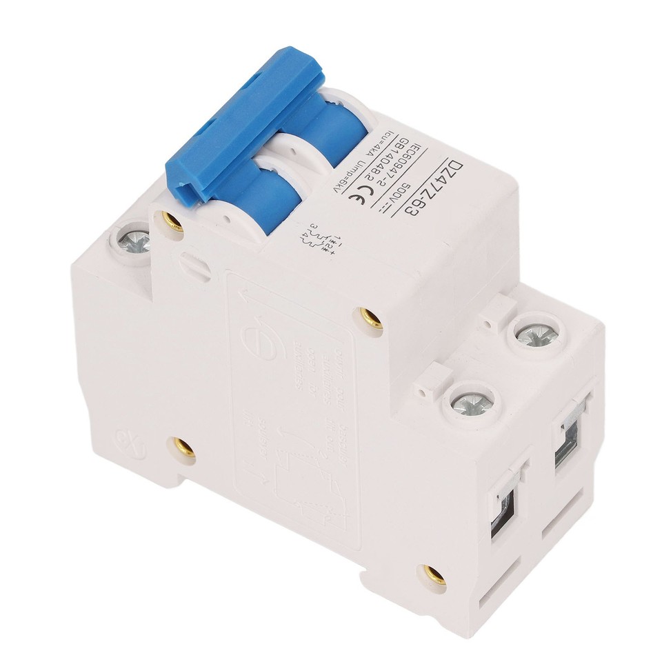 New (25A)2P DC Mini Circuit Breaker Quick Trip 4kA Icu Small Circuit ...