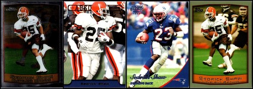1999 Sedrick Shaw (4) Card Lot - ADD SOME MAGIC TO YOUR COLLECTION ...