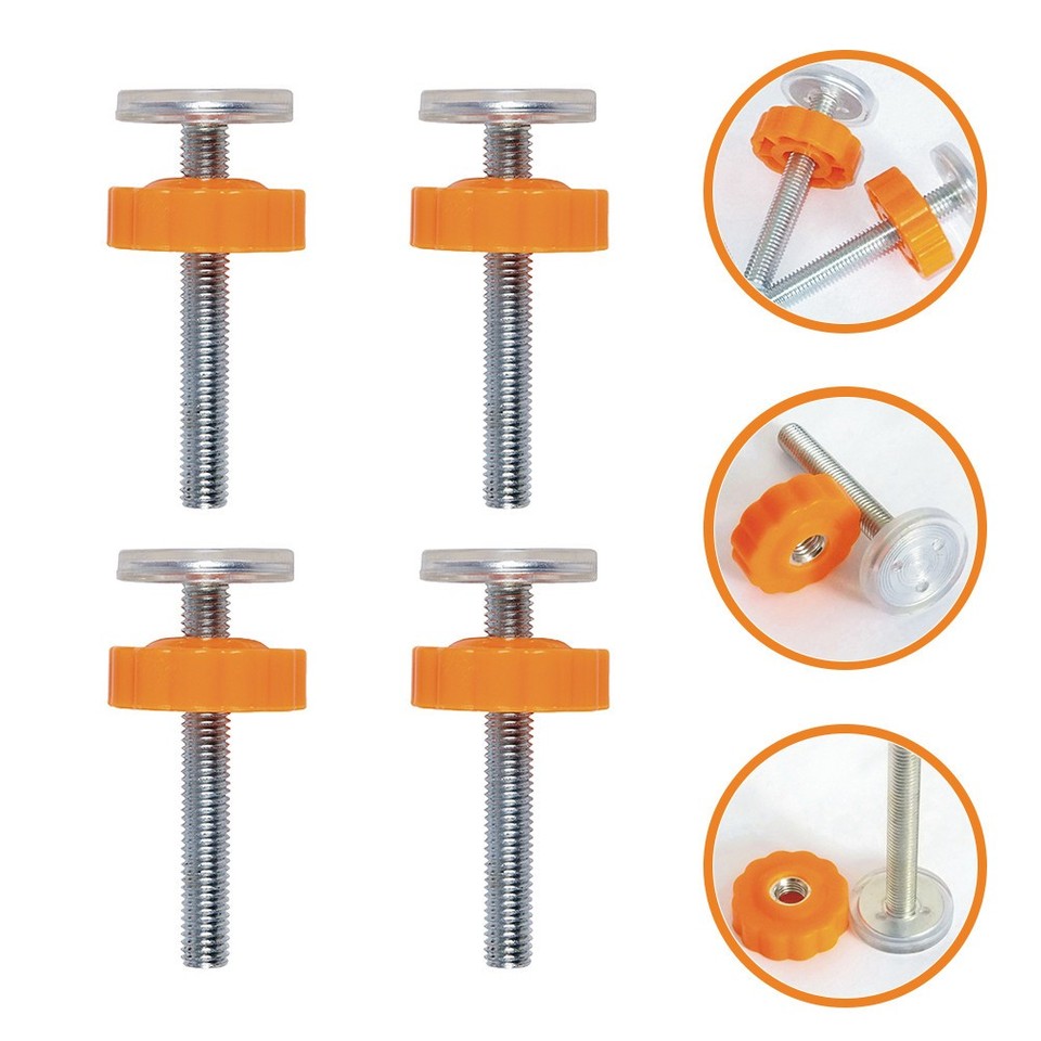 16 pcs Gate Spindle Rod Replacement Bolt M10X8cm Baby Gate Extender ...