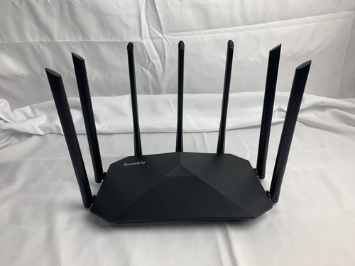 AC2100 Dual Band Gigabit WiFi Router Smart Wireless MU-MIMO 7 Antenna ...