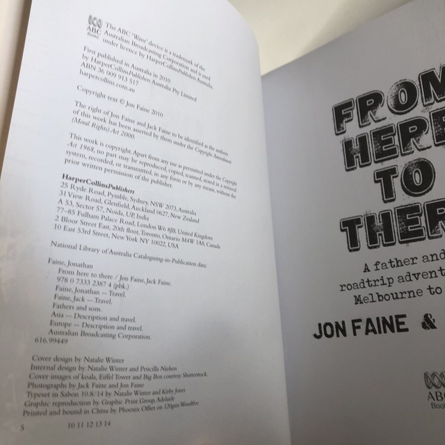 From Here To There: A Father and Son Road-Trip from Melbourne to London ...