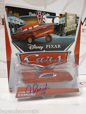 Cheech Marin Signed Cars Hydraulic Ramone Radiator Springs/Disney LOM ...