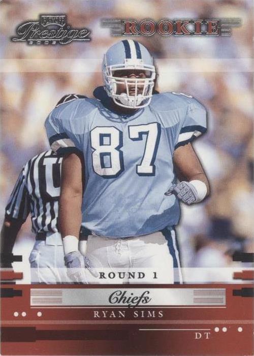 2002 Playoff Prestige - Rookie Ryan Sims #155 (RC) for sale online | eBay