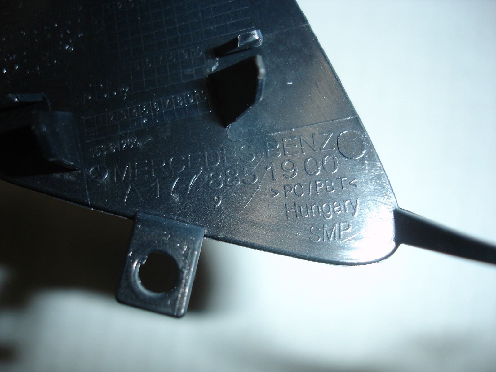 Mercedes Benz A 1778851900 Primer Code 9999 Cover Tow Hook | eBay