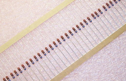 QTY (100) 680 Ohm 1W 1% PRECISION METAL FILM RESISTORS PR01-680R-1% ...