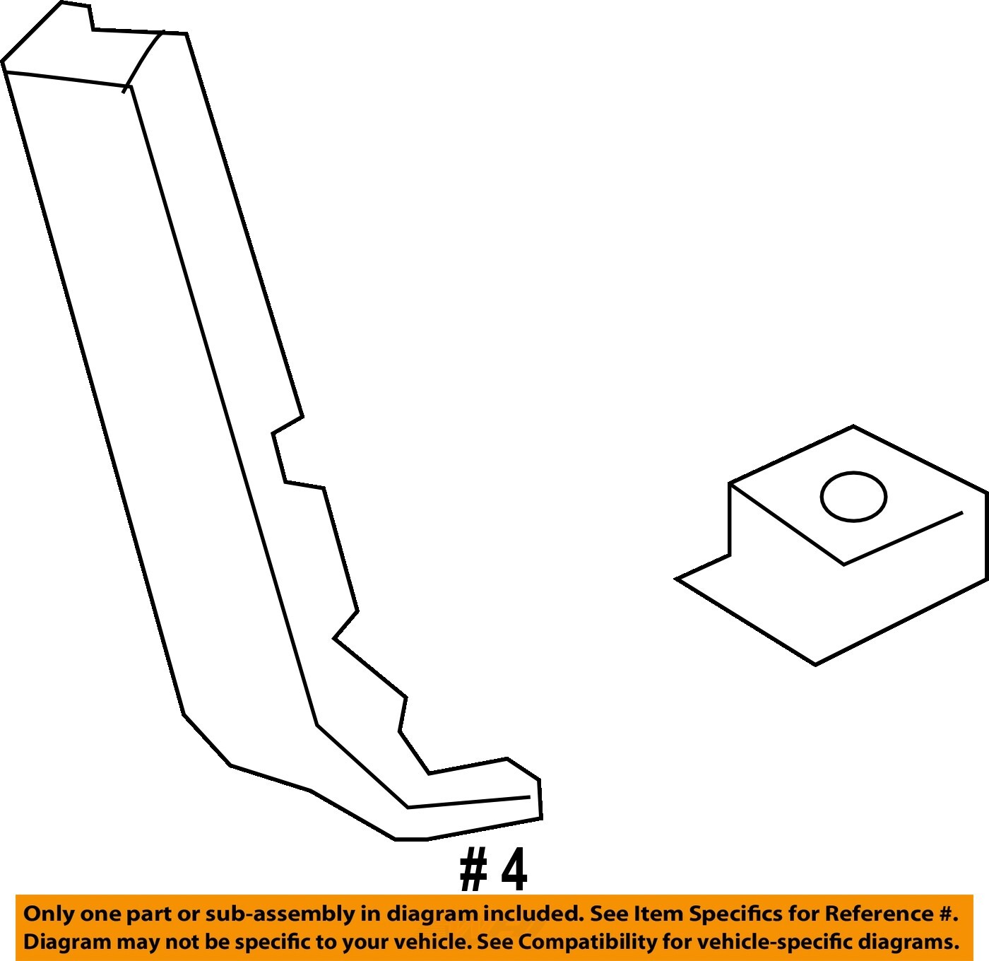 Cadillac GM OEM 17-18 XT5 REAR BUMPER-Side Reinforcement Left 84046761 ...