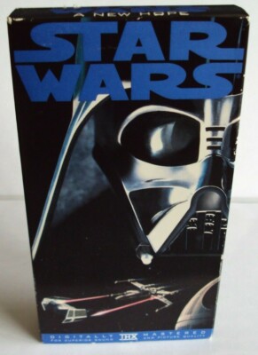 VHS STAR WARS, A NEW HOPE 1995 20TH Century Fox Release, Rare ,Very ...