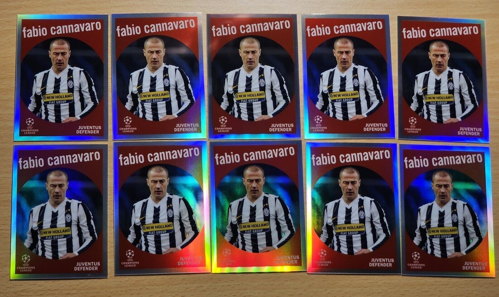 2022-23 Topps Chrome UEFA - 1959 Topps Fabio Cannavaro #59-17 - Lot of ...